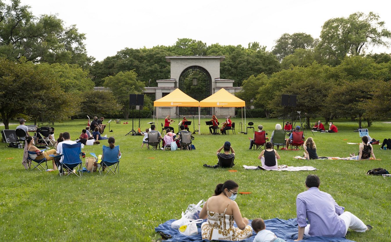 Outdoor community concerts ‘a treat’ for audiences, CSO musicians ...