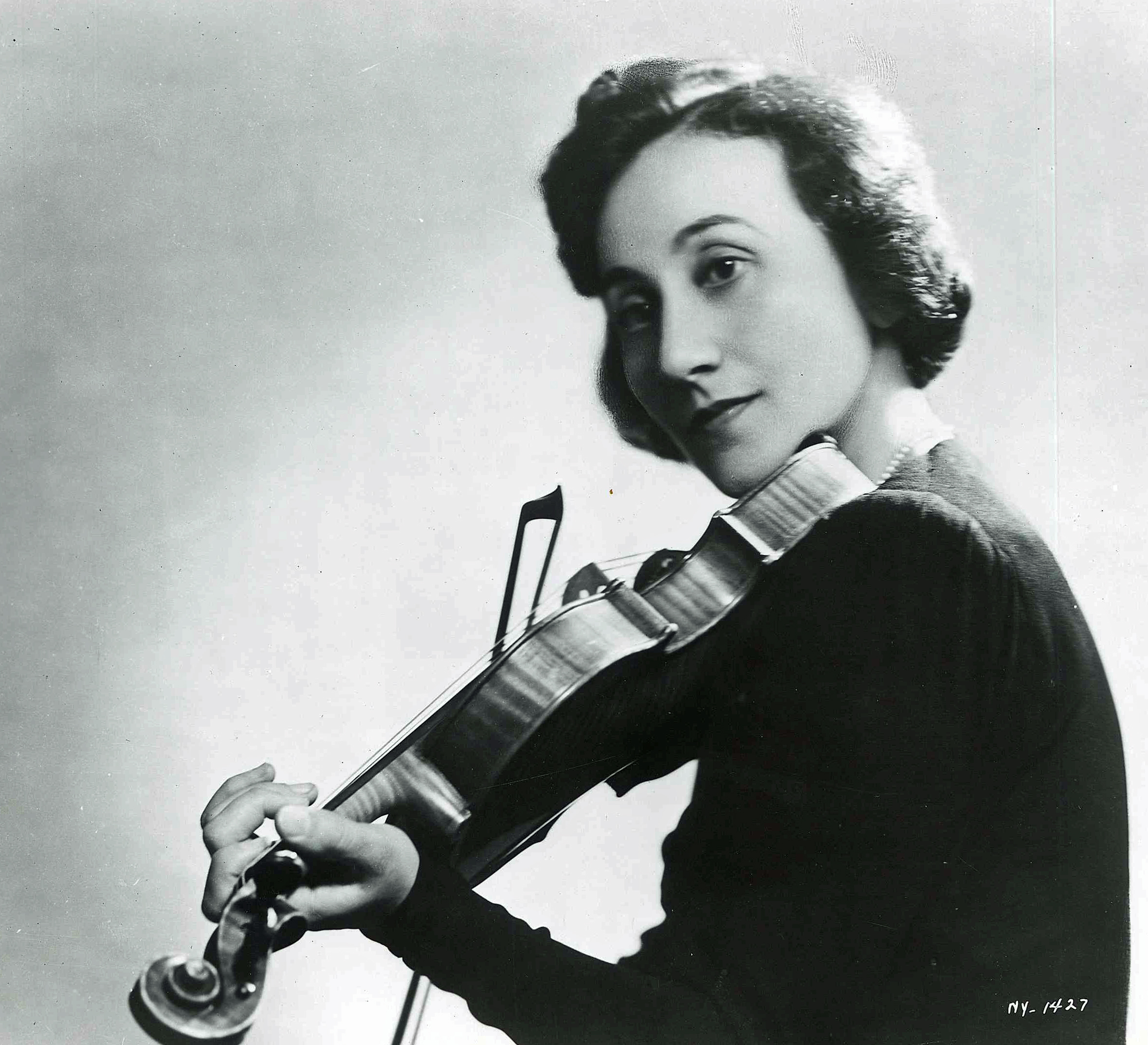 Erica Morini and the 1727 Davidoff Stradivarius Violin | Chicago ...