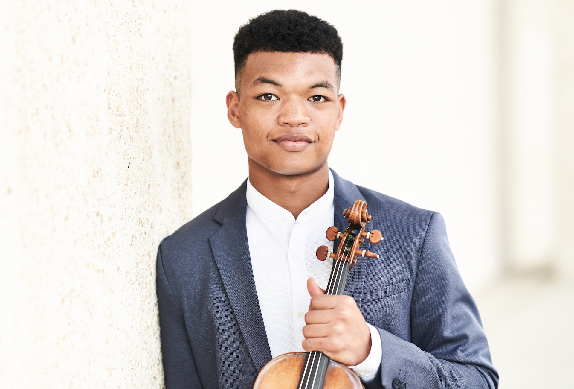 Violinist Randall Goosby believes his primary role is to connect and ...
