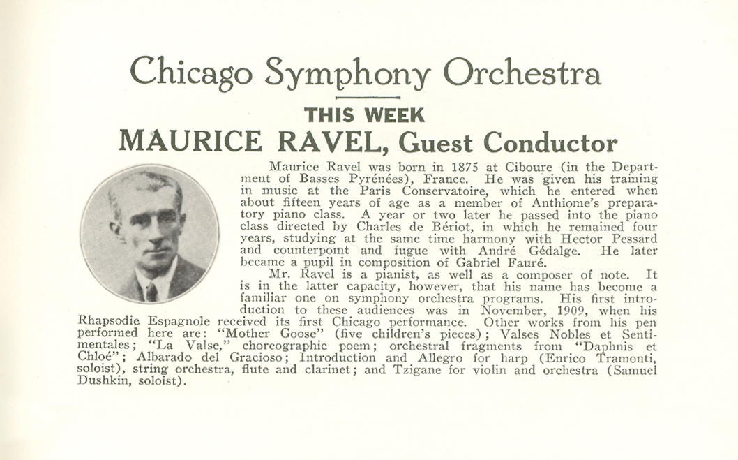 125 Moments: 007 Maurice Ravel | Chicago Symphony Orchestra
