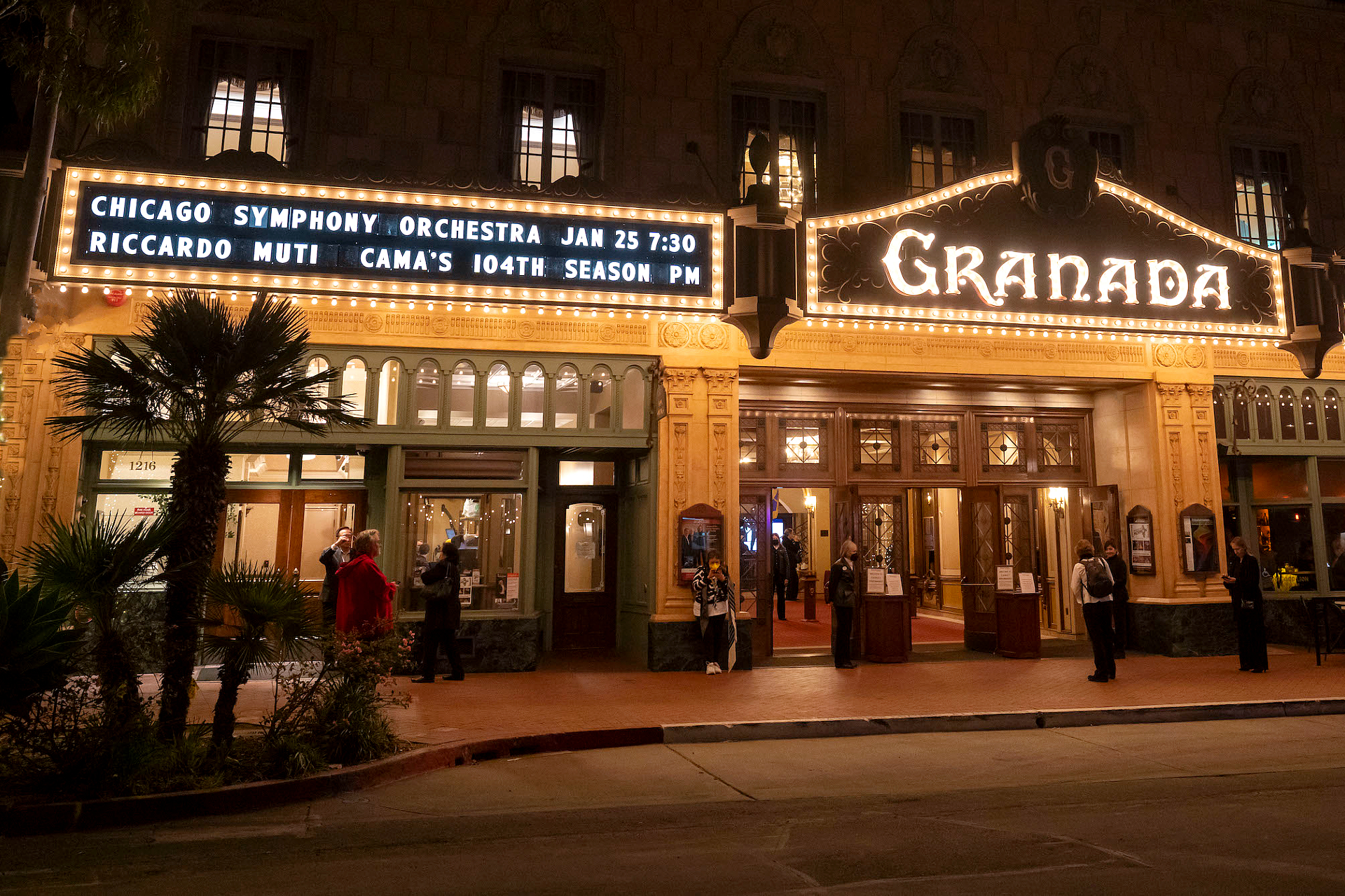 Granada Theater Santa Barbara Events